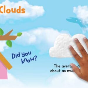 Weather - Children's Touch and Feel Board Book - Sensory Board Book