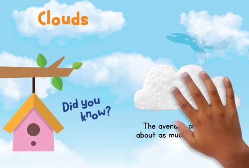 Weather - Children's Touch and Feel Board Book - Sensory Board Book