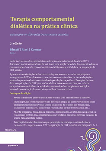 Terapia comportamental dialética na prática clínica: aplicações em diferentes transtornos e cenários