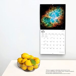 Hubble Space Telescope | 2023 12 x 24 Inch Monthly Square Wall Calendar | Foil Stamped Cover | BrownTrout | Science Astronomy Technology