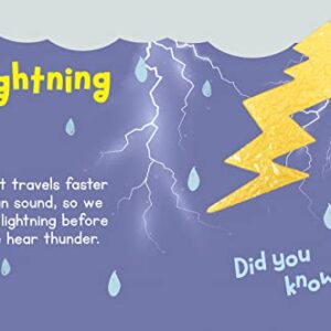 Weather - Children's Touch and Feel Board Book - Sensory Board Book