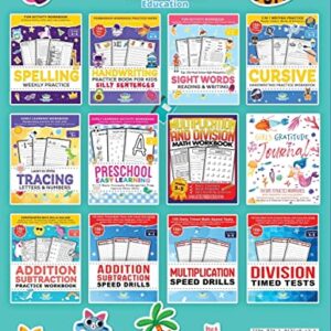 Spelling Weekly Practice for 1st 2nd Grade Volume 2: Learn to Write and Spell Essential Words Ages 6-8 | Kindergarten Workbook, 1st Grade Workbook and ... + Worksheets (Elementary Books for Kids)