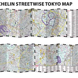 Streetwise Tokyo Map - Laminated City Center Street Map of Tokyo, Japan (Michelin Streetwise Maps)