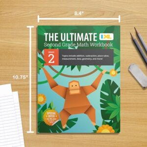 IXL The Ultimate 2nd Grade Math Workbook, Second Grade Math Workbook Covering Addition, Subtraction, Place Value, Geometry, and More, Math Workbook Grade 2 (IXL Ultimate Workbooks)