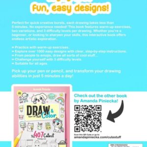 Learn how to draw - Fun & Easy: 1007 Drawings to Sketch in 5 Minutes or Less (for Kids and Adults; With Three Difficulty Levels)