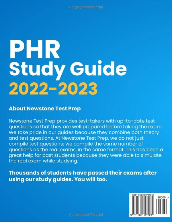 PHR Study Guide 2022-2023: Updated Review + 525 Questions and Detailed Answer Explanations for the Professional in Human Resources Certification (3 Full-Length Practice Exams)