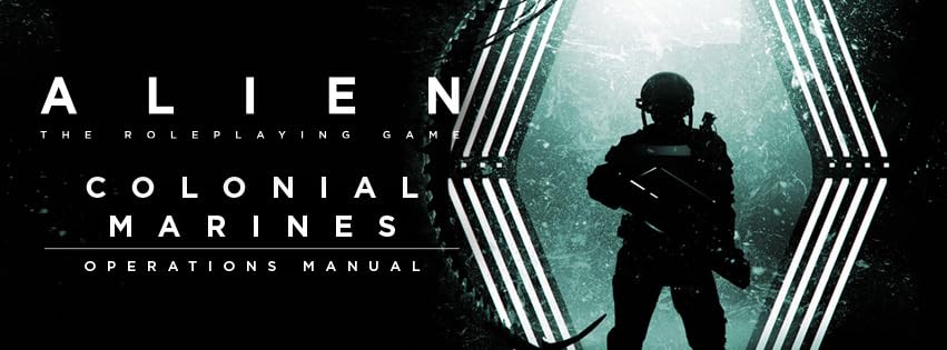 Free League Publishing Alien RPG: Colonial Marines Operations Manual, Fantasy Adventure RPG Game, Adults, Teens Ages 14+