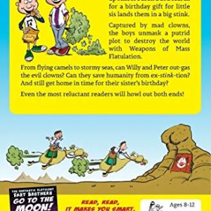 The Fantastic Flatulent Fart Brothers Save the World!: A Comedy Thriller Adventure that Truly Stinks (Humorous action book for preteen kids age 9-12); ... Flatulent Fart Brothers; Us Edition)