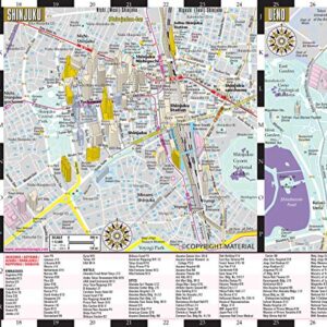 Streetwise Tokyo Map - Laminated City Center Street Map of Tokyo, Japan (Michelin Streetwise Maps)