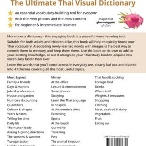 The Ultimate Thai Visual Dictionary: learn 2,000+ everyday Thai words with 1,100+ pictures, for all ages, FREE audio