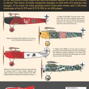 Fokker Aircraft of WWI: Volume 5 | 1918 Designs Part 2 – D.VII & D.VIII