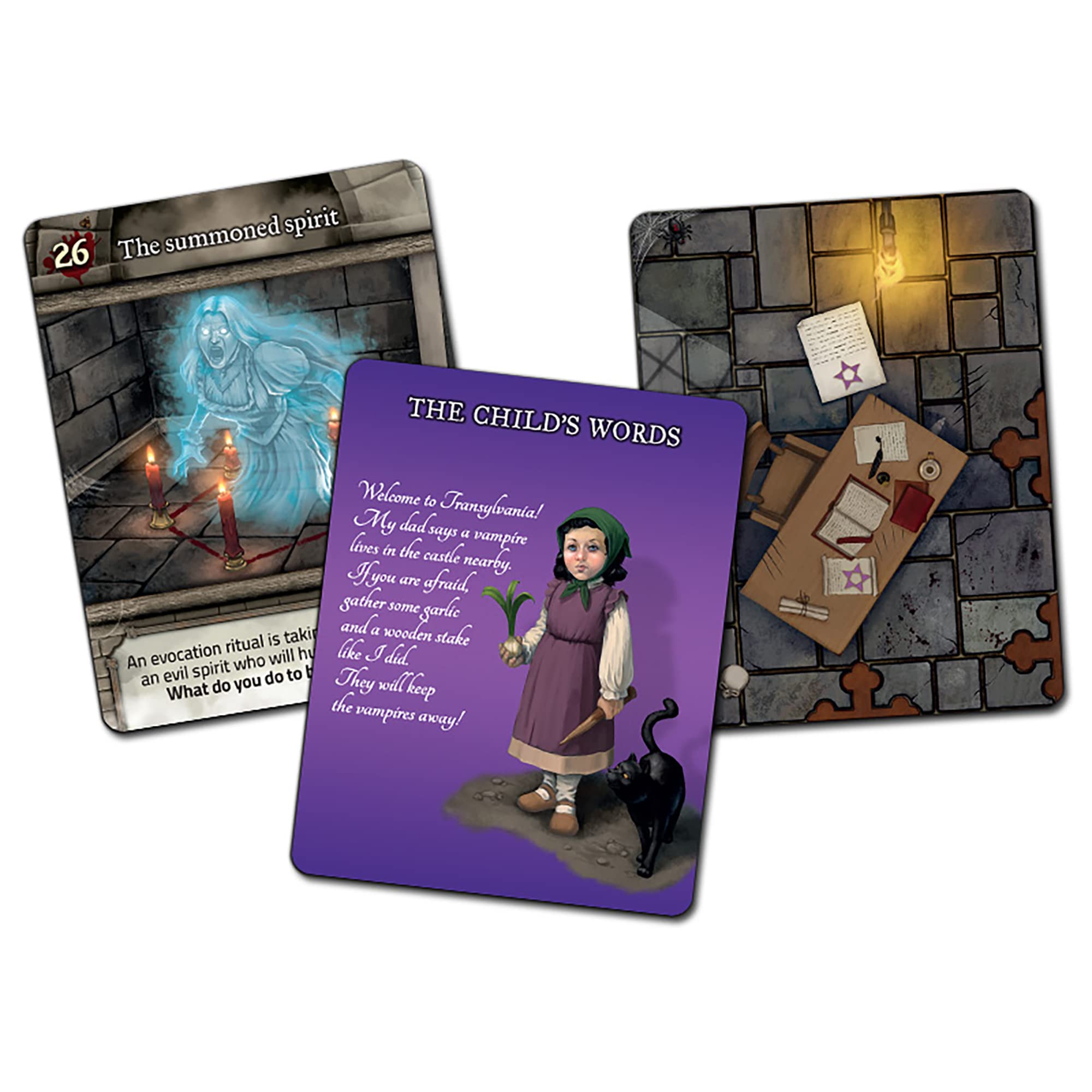 dV Giochi Davinci Games Deckscape: Dracula's Castle,Various