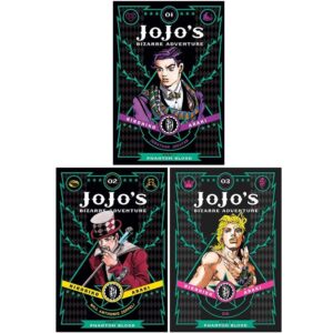 Jojos Bizarre Adventure Part 1: Phantom Blood Vol 1-3 Books Collection Set