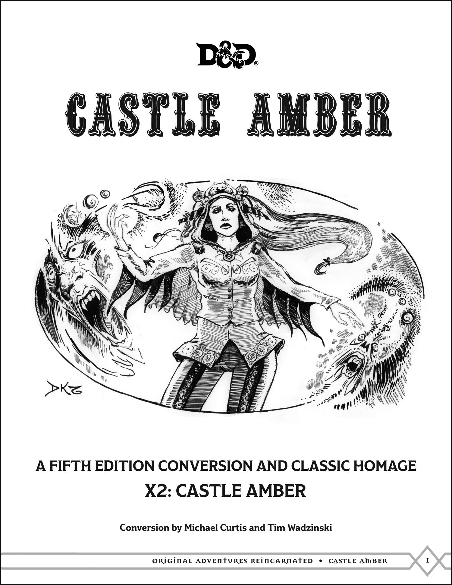 Goodman Games Original Adventures Reincarnated #5 - Castle Amber