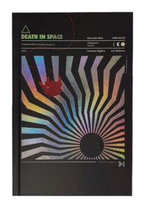 free league publishing death in space rpg - hardcover book - future space role playing game, multicolor