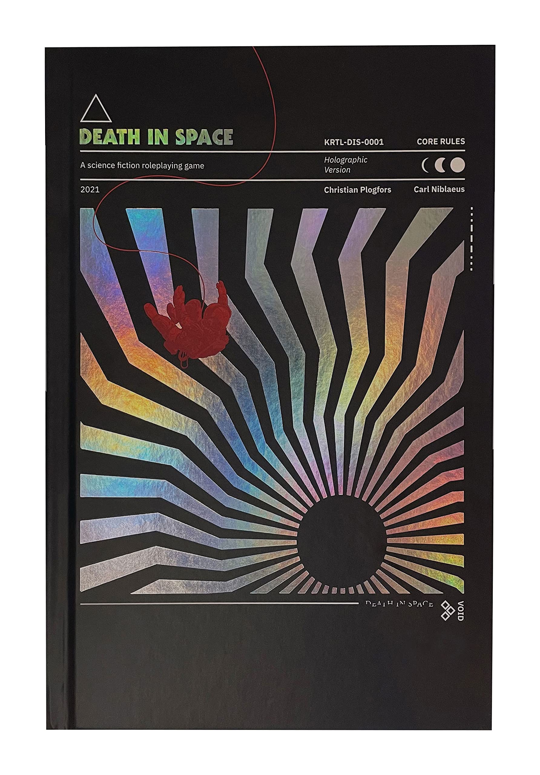 Free League Publishing Death in Space RPG - Hardcover Book - Future Space Role Playing Game, Multicolor