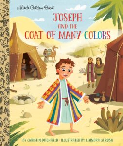 joseph and the coat of many colors (little golden book)