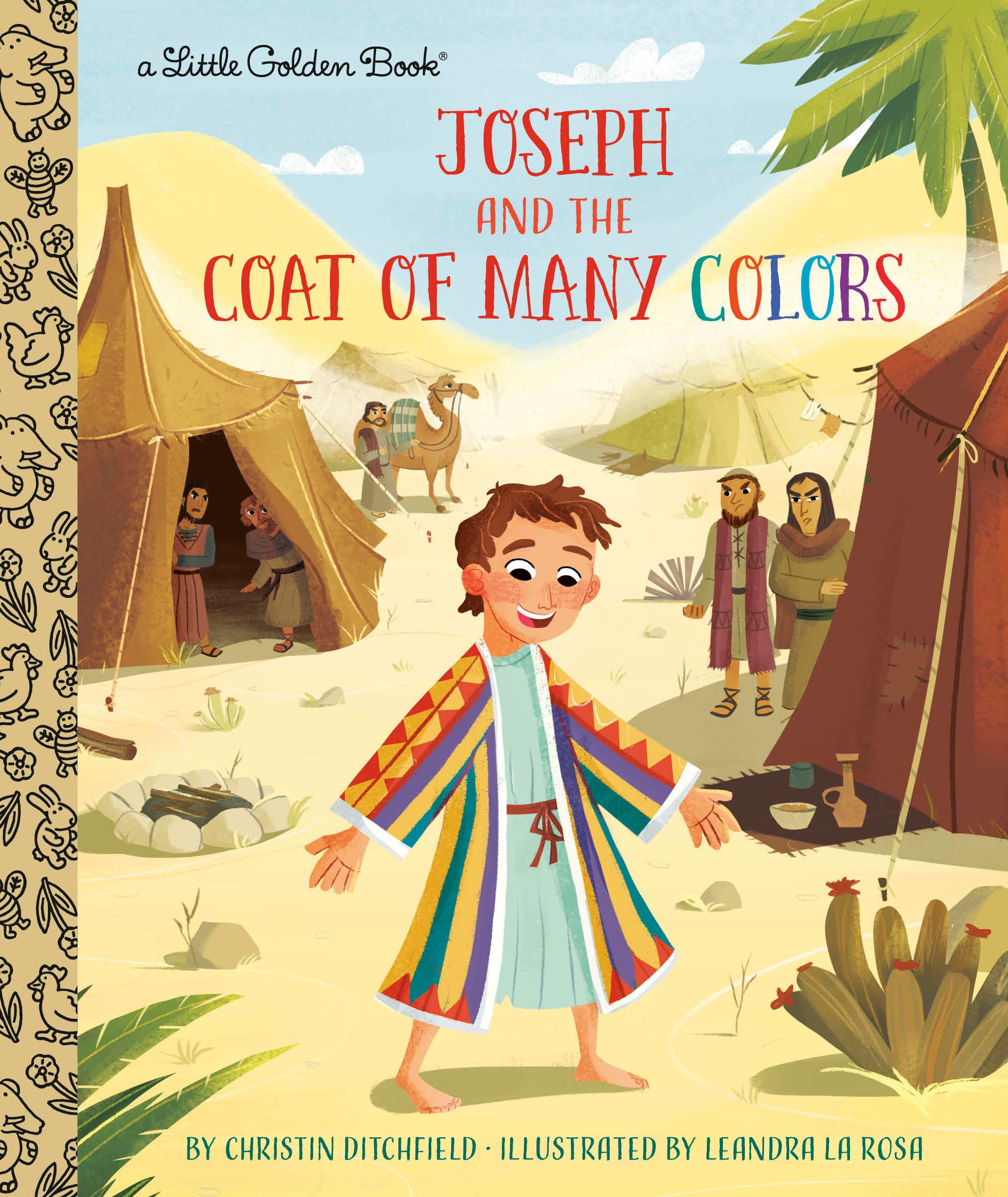 Joseph and the Coat of Many Colors (Little Golden Book)