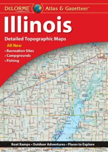 delorme atlas & gazetteer: illinois