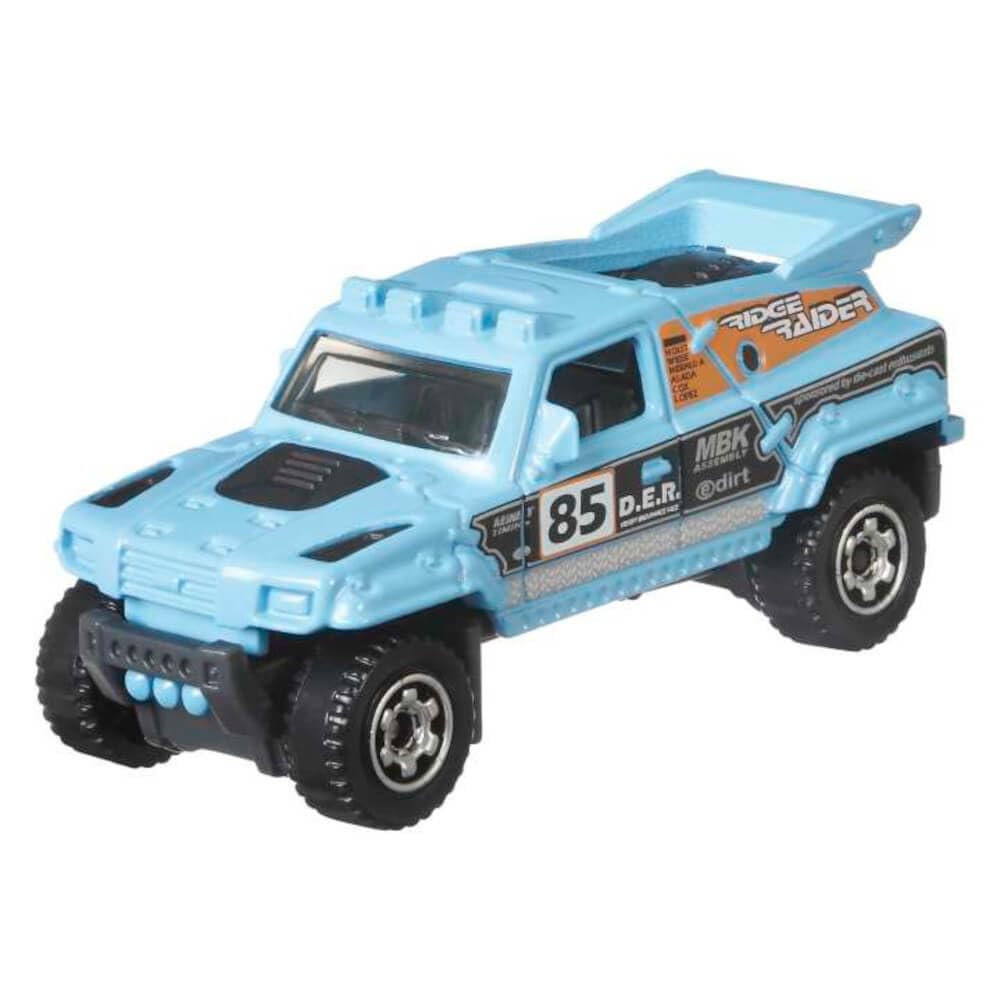 Matchbox 5-Pack of 1:64 Scale Vehicles, 5 Toy Car Collection of Real-World Replicas for Kids 3 Years Old & Up [Styles May Vary] , Blue