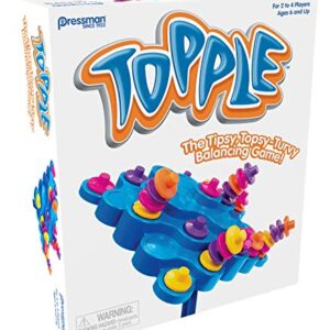 Pressman Toy - Original Topple Board Game Brown