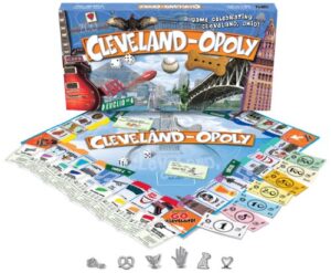 late for the sky cleveland-opoly - city in a box board game