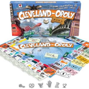 Late for the Sky Cleveland-opoly - City in a Box Board Game