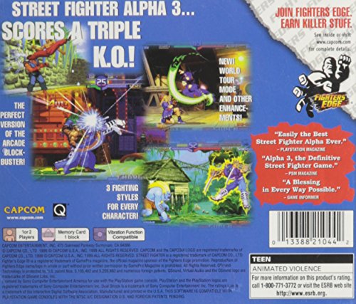 Street Fighter Alpha 3 - PlayStation