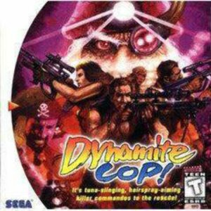 dynamite cop - sega dreamcast