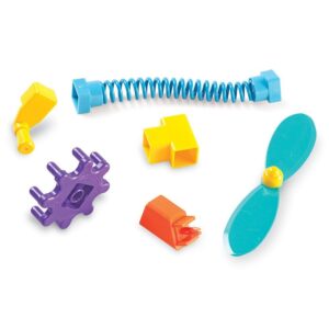 Learning Resources Gears! Gears! Gears! Gizmos Building Set, 83 Pieces, Ages 3+, Construction Toy, STEM Learning Toy