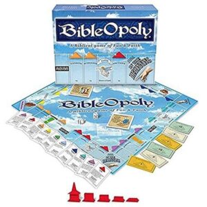 late for the sky bibleopoly, blue