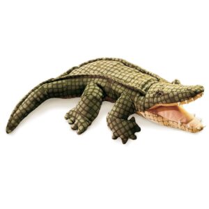 folkmanis alligator hand puppet