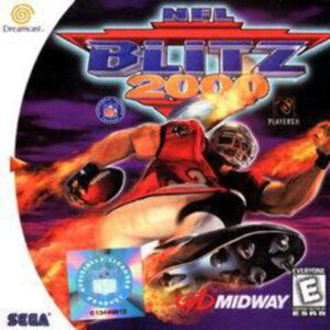 nfl blitz 2000 - sega dreamcast