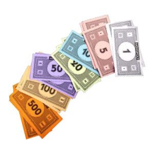 Hasbro Monopoly Money