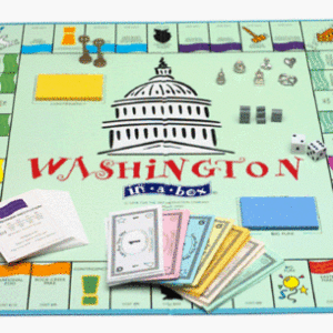 WashingtonDC-Opoly Board Game