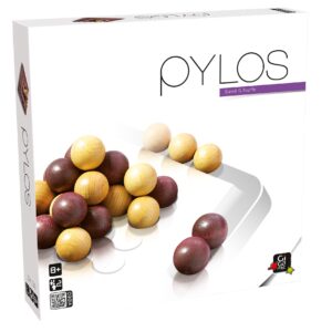 pylos | great wooden game | abstract strategy board game| ages 8+ | 2 players | 15 minutes