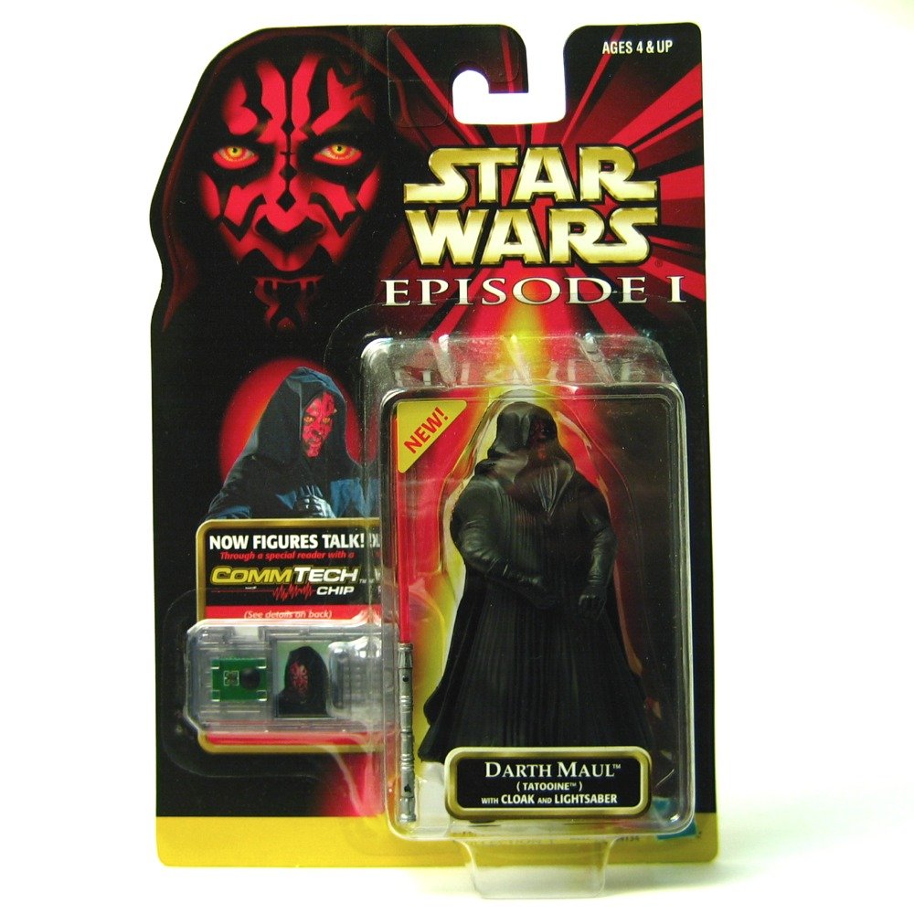 Star Wars Episode I: The Phantom Menace, Darth Maul (Tatooine) Action Figure, 3.75 Inches