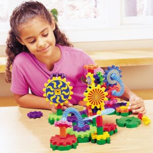 Learning Resources Gears! Gears! Gears! Gizmos Building Set, 83 Pieces, Ages 3+, Construction Toy, STEM Learning Toy