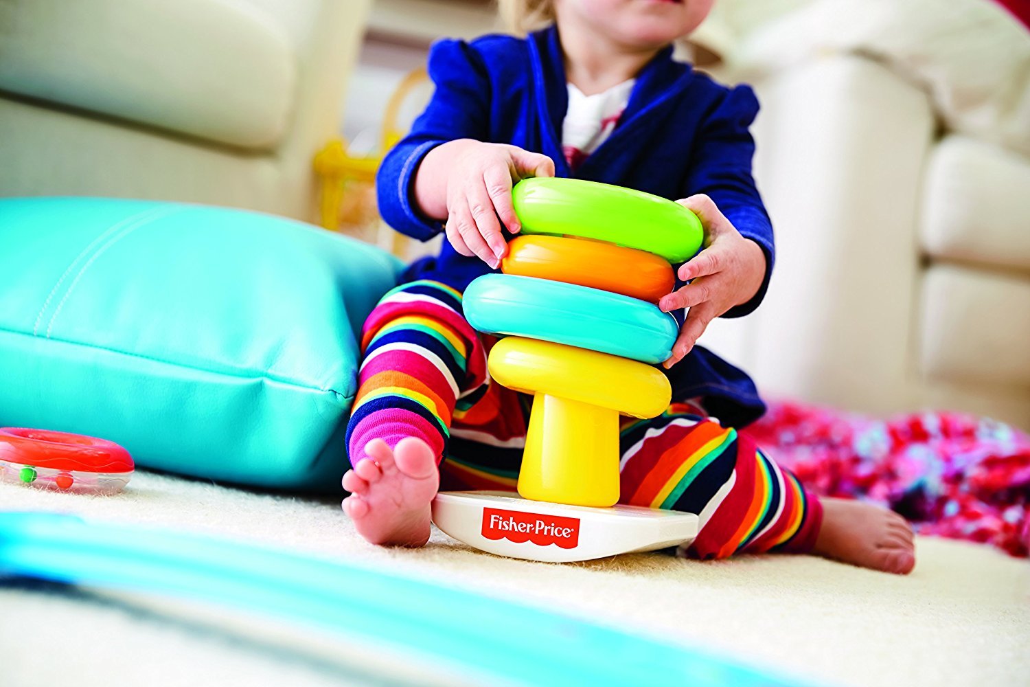 Fisher-Price Brilliant Basics Rock-a-Stack