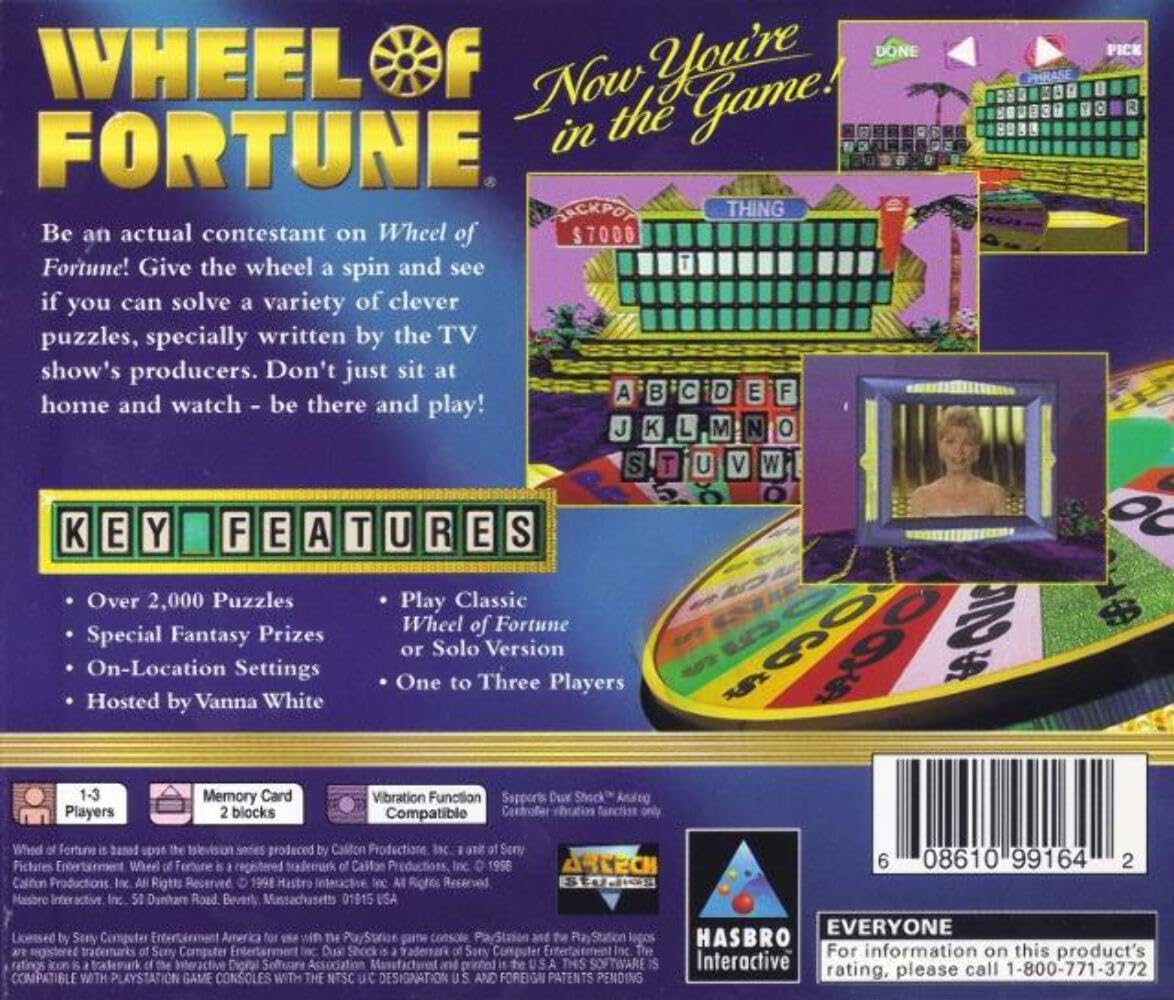 Wheel of Fortune - PlayStation