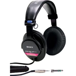 sony mdrv6 studio monitor headphones with ccaw voice coil