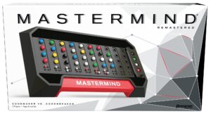 pressman pre-3018-06j mastermind strategy game of codemaker vs. codebreaker, 5", multi-colored