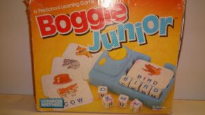 hasbro gaming boggle junior, preschool board game, ages 3 and up (amazon exclusive)