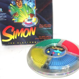 1994 Vintage Simon Electronic Game (Clear Body; Full Size)