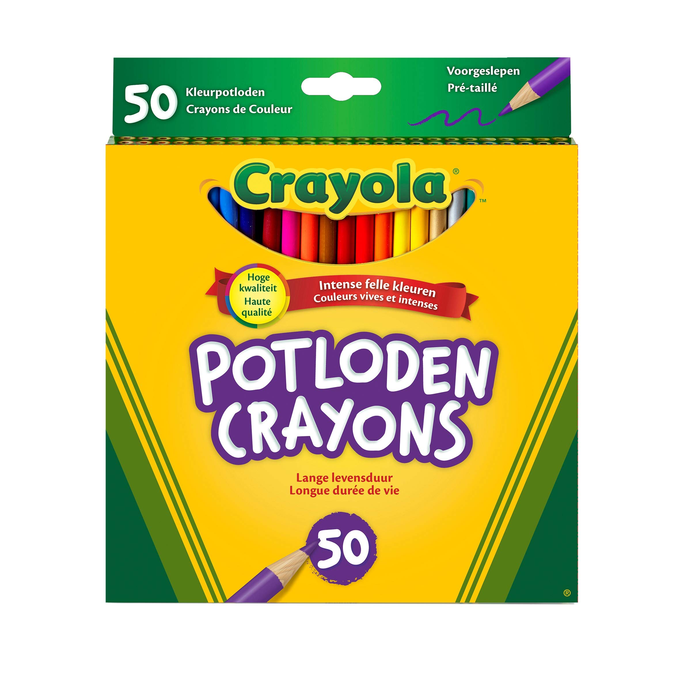 Crayola Colored Pencils, 50 Count