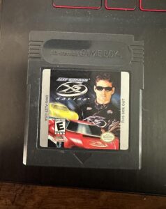 jeff gordon xs racing - game boy color