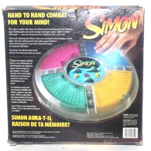 1994 Vintage Simon Electronic Game (Clear Body; Full Size)