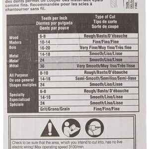 Bosch T123X 5 Pieces 4 in. 10-24P TPI Progressor for Metal T-Shank Jig Saw Blades