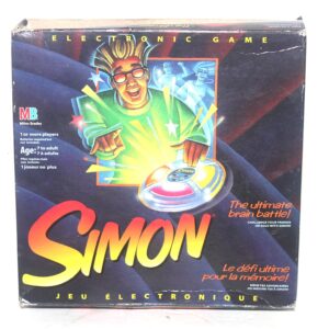 1994 Vintage Simon Electronic Game (Clear Body; Full Size)