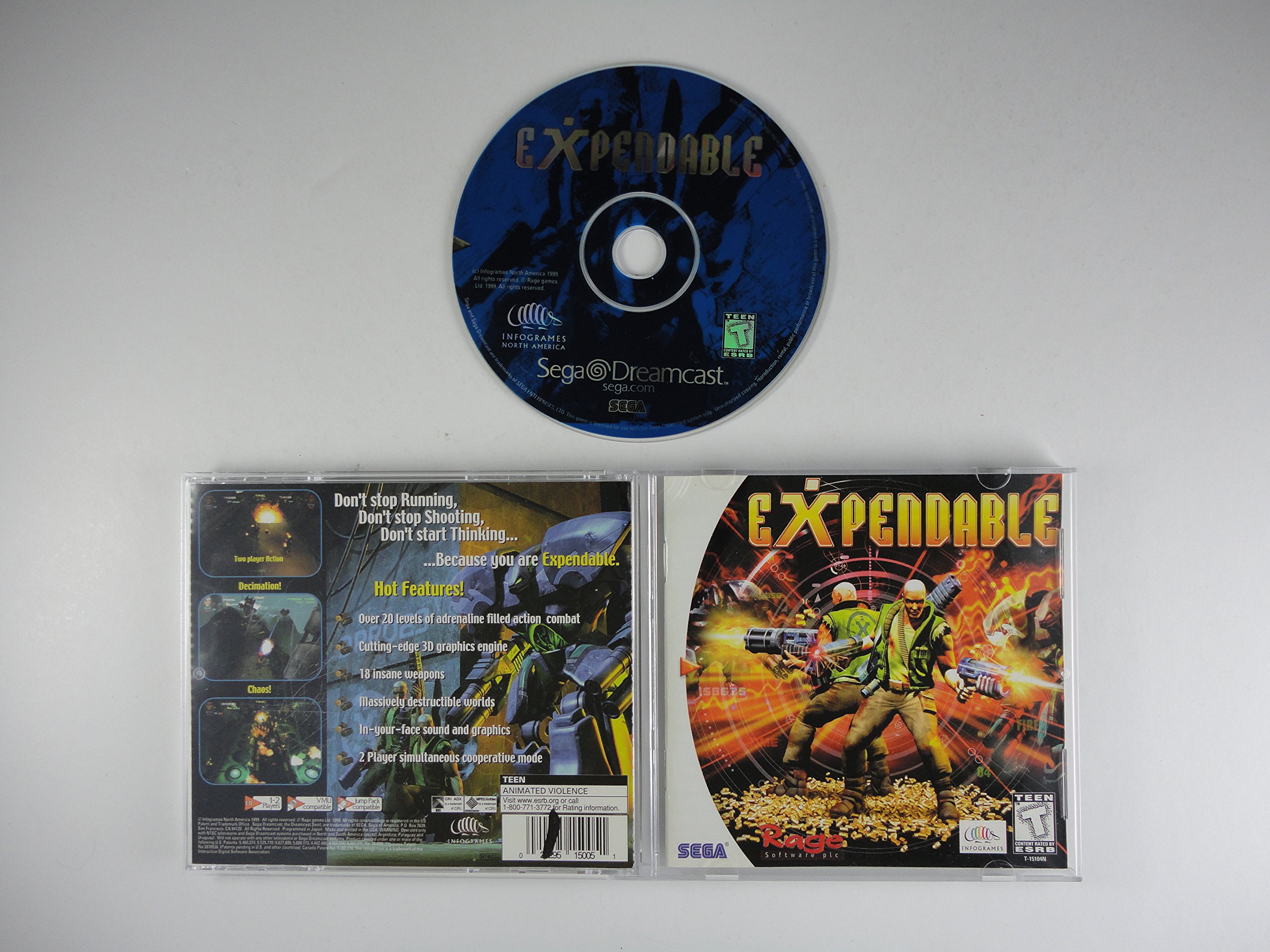 Expendable - Sega Dreamcast